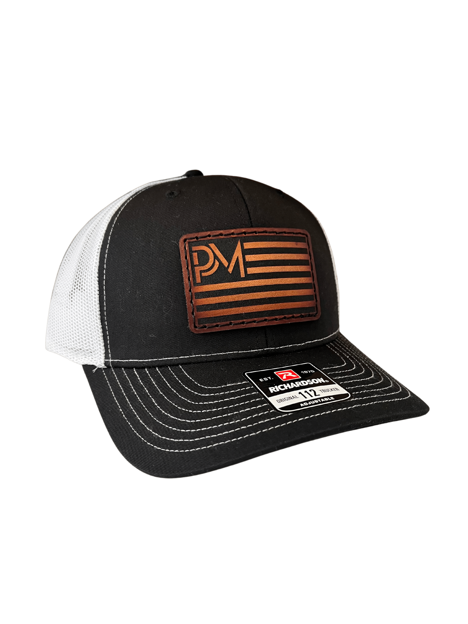 Phaser USA Leather Patch Hat BLK – Phaser Marketing